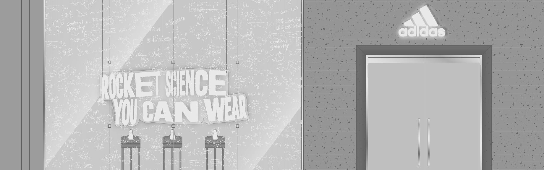 Adidas Solar Boost Custom Acrylic Displays